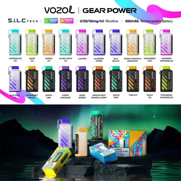 ¡New! VOZOL GEAR POWER 20K – Disposable - JohnVapes